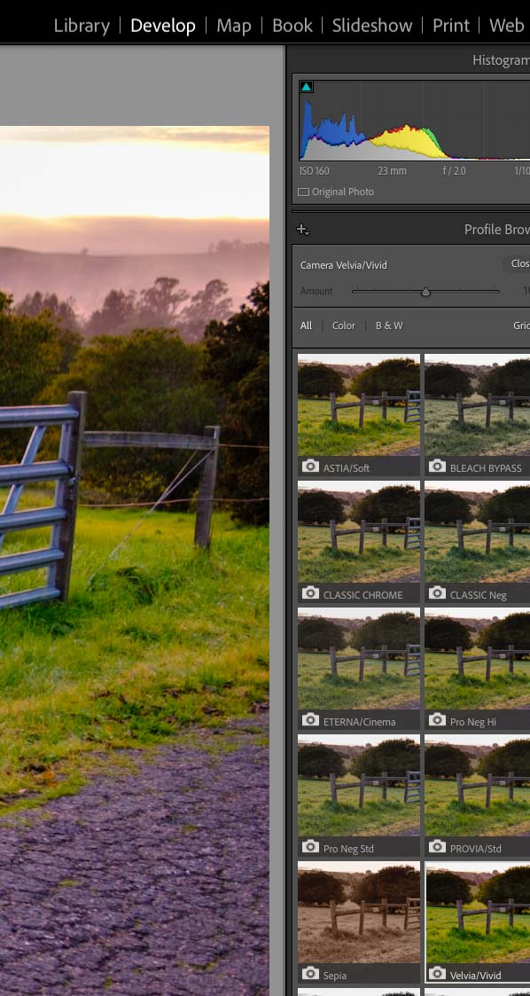 02-Select-Fujifilm-Film-Simulation – Wire America